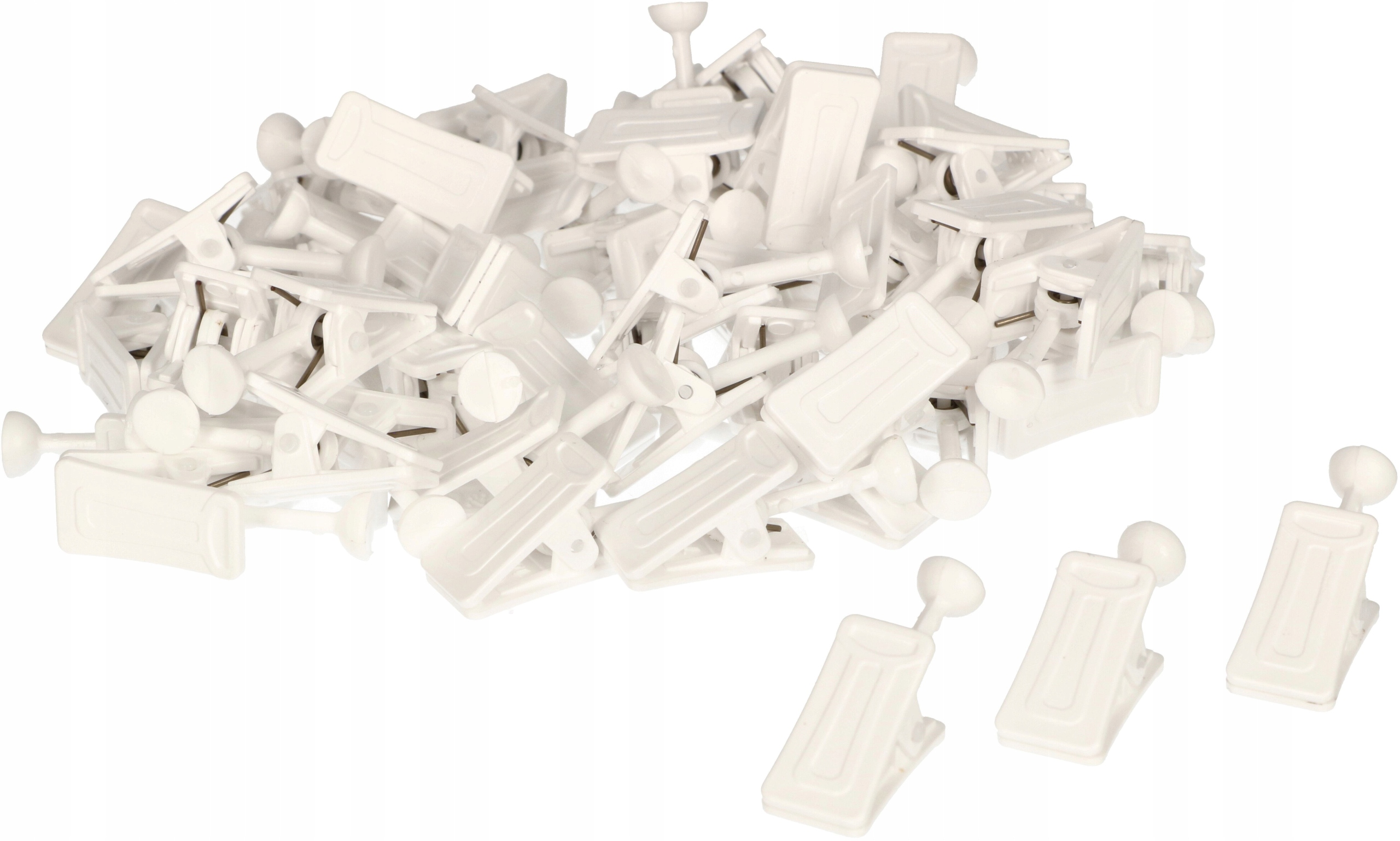 100KS ŽABEK PVC HOUBIČKA NA STROPNÍ LIŠTU ZÁCLON za 213 Kč - Allegro