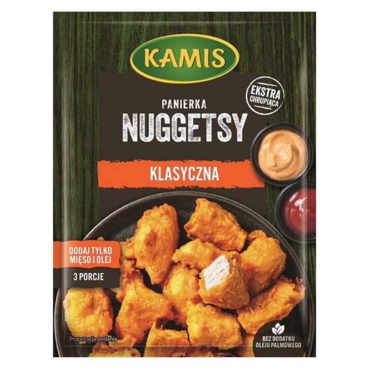Kamis Panierka Nuggetsy klasyczna 70 g (5900084280907) • Cena, Opinie ...