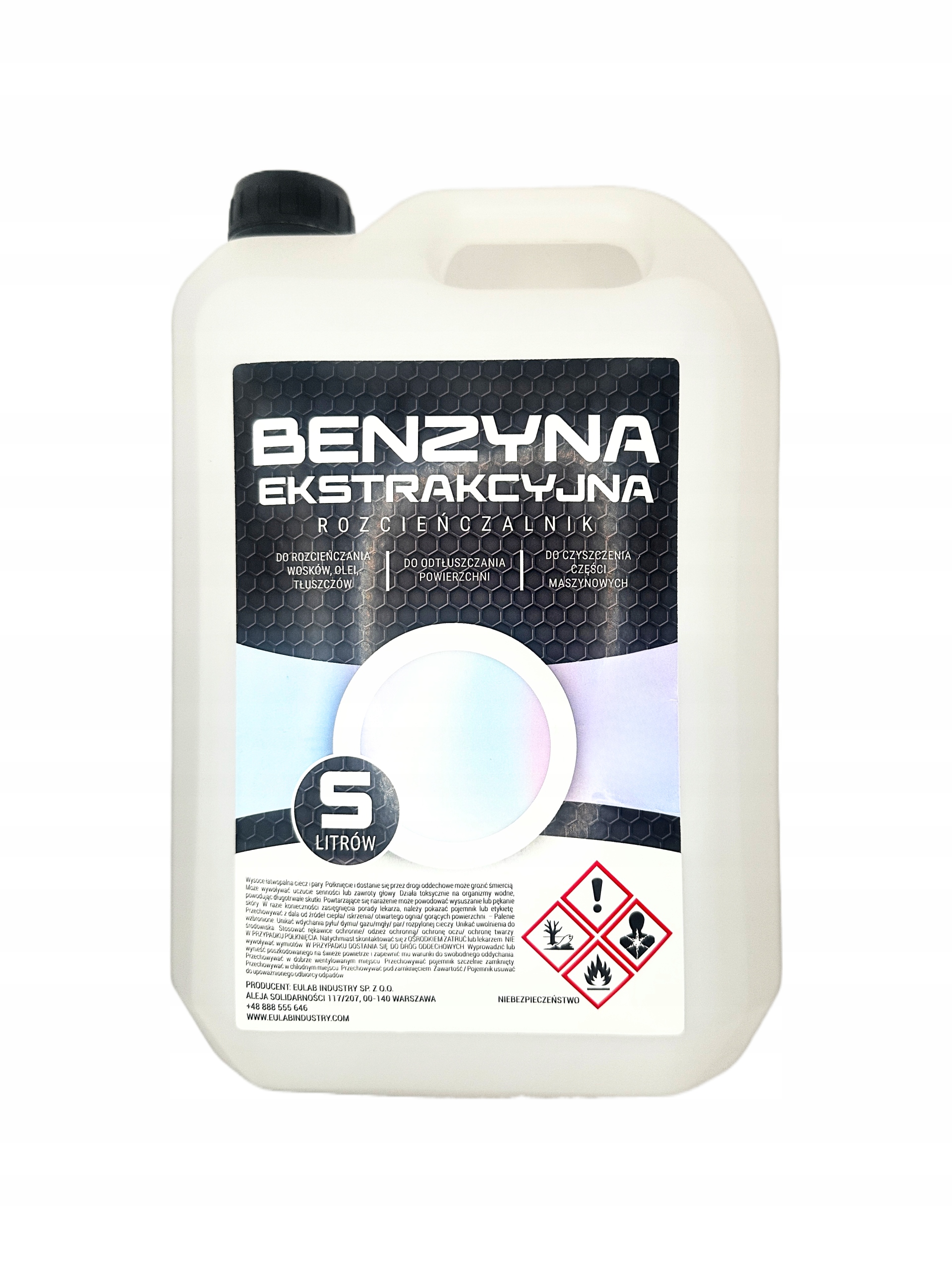 Benzyna ekstrakcyjna 5L 5905913060781 za 32.25PLN z Warszawa - Allegro ...