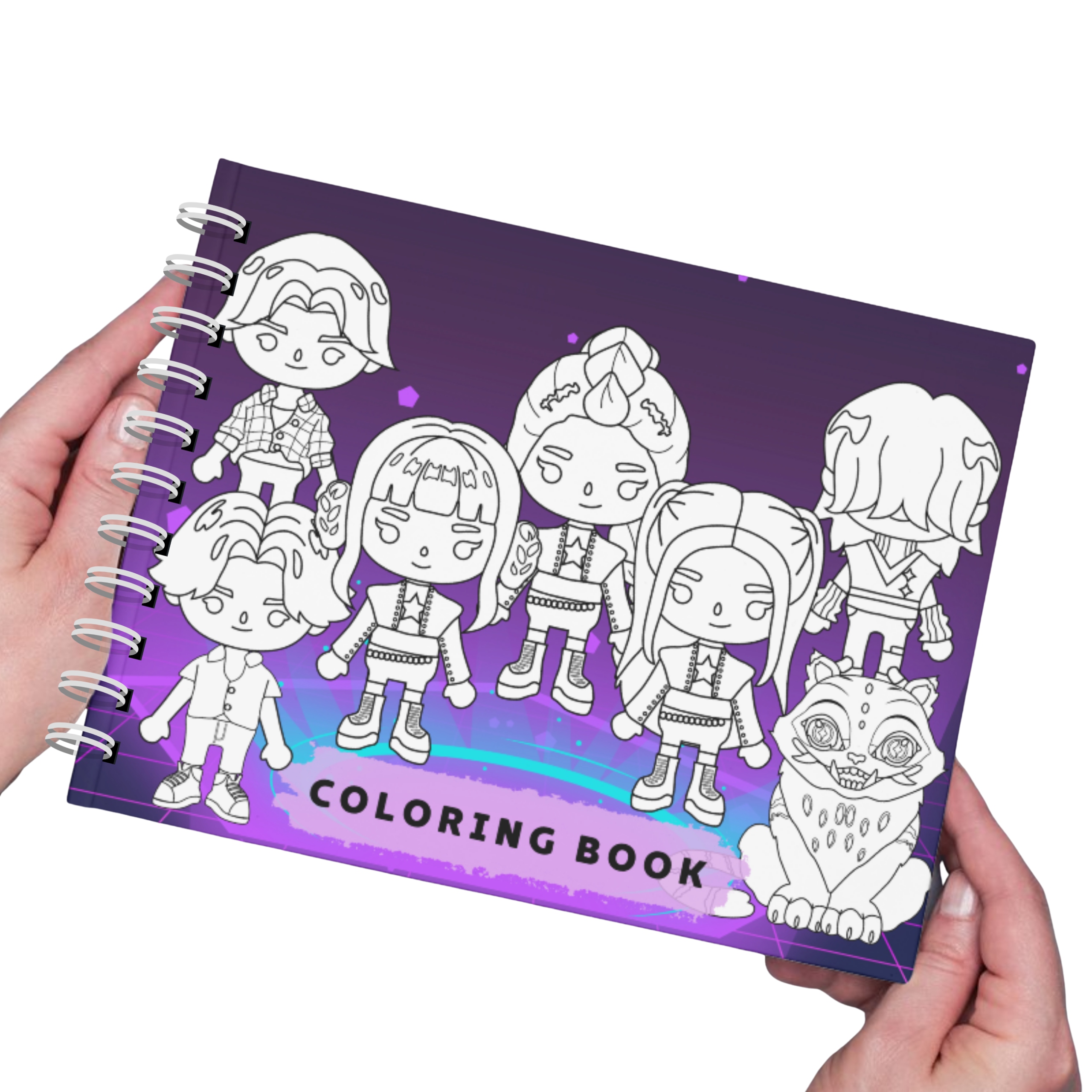 Kolorowanki Demon Hunters - Niska cena na Allegro