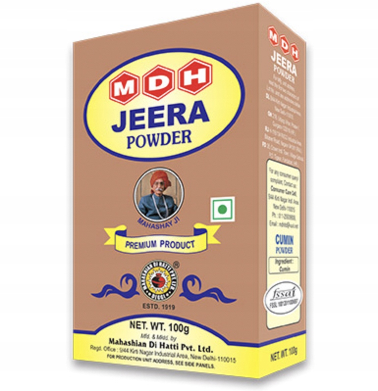 MDH JEERA POWDER kmin rzymski kumin mielony 100g (8902167000737) • Cena ...