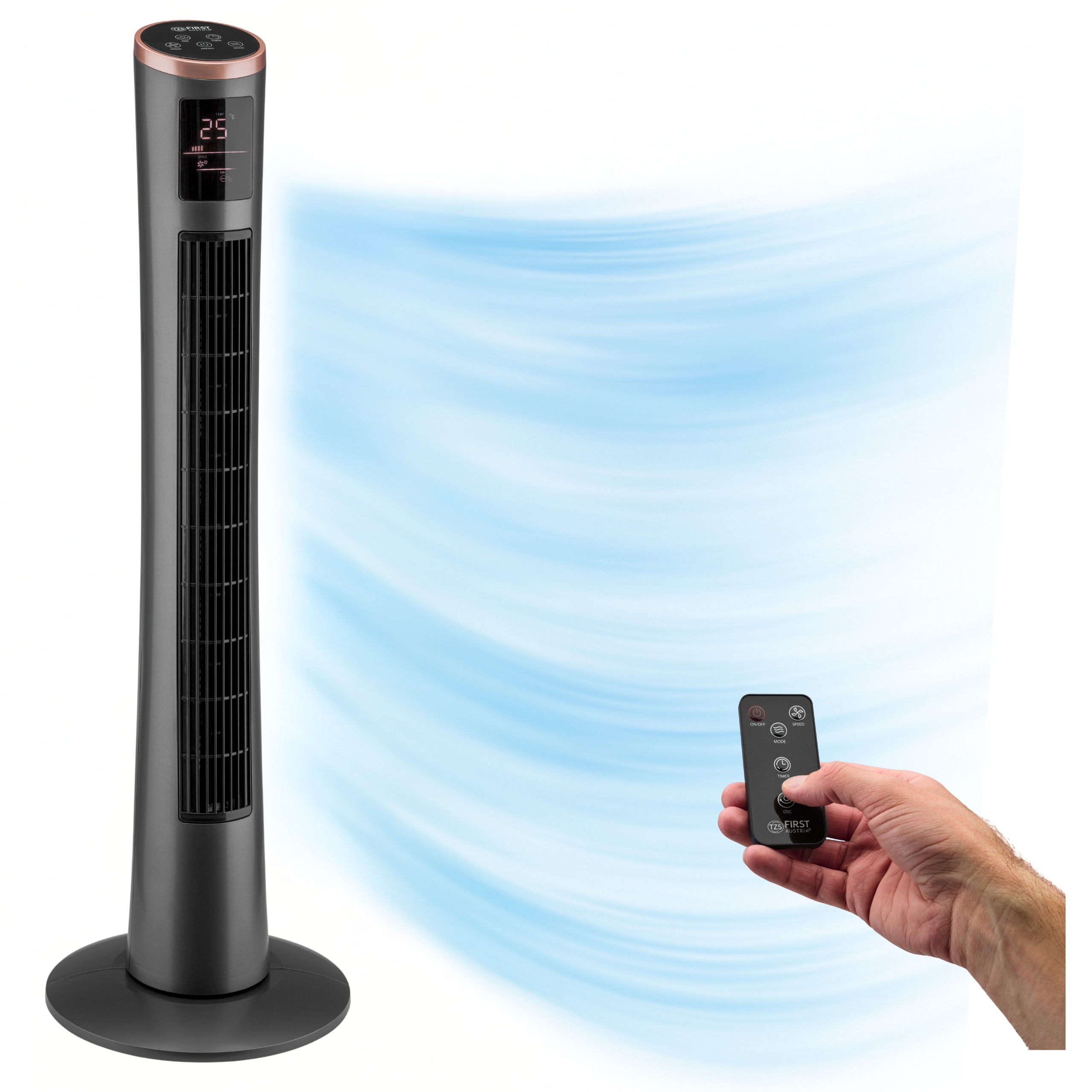 Wentylator kolumnowy WYŚWIETLA TEMP. First Austria (9003898556056 ...