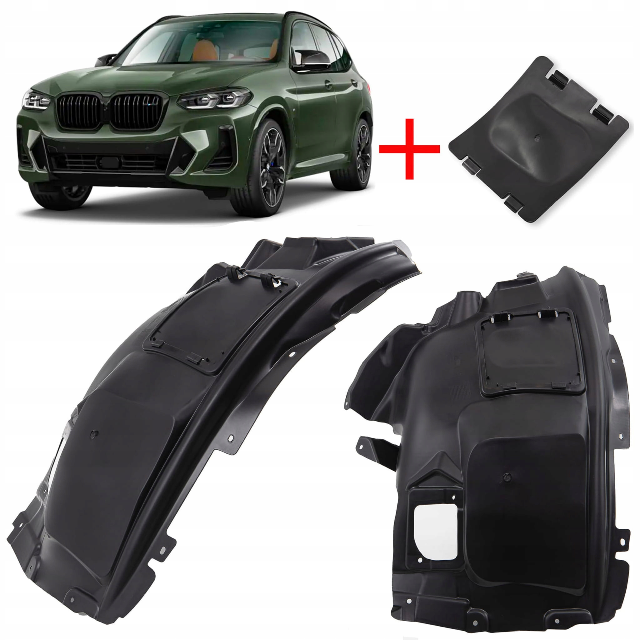 BMW X3 G01 2017+ NADKOLE PRZEDNIE LEWE CZĘŚĆ PRZEDNIA 51717445681 ...