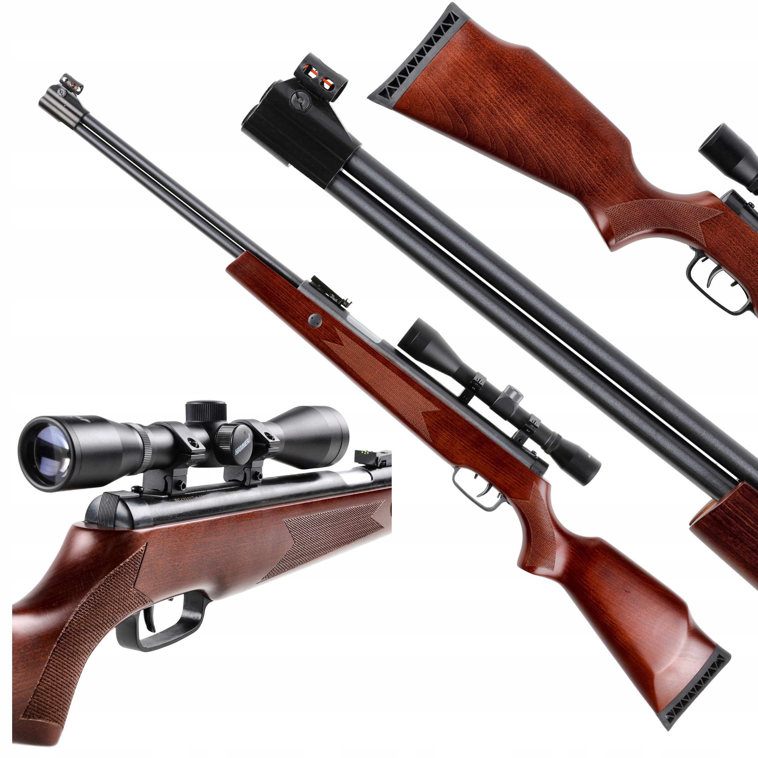 Wiatrówka sprężynowa Umarex Hunter 900 Combo OUTGEAR kaliber 4,5 mm ...