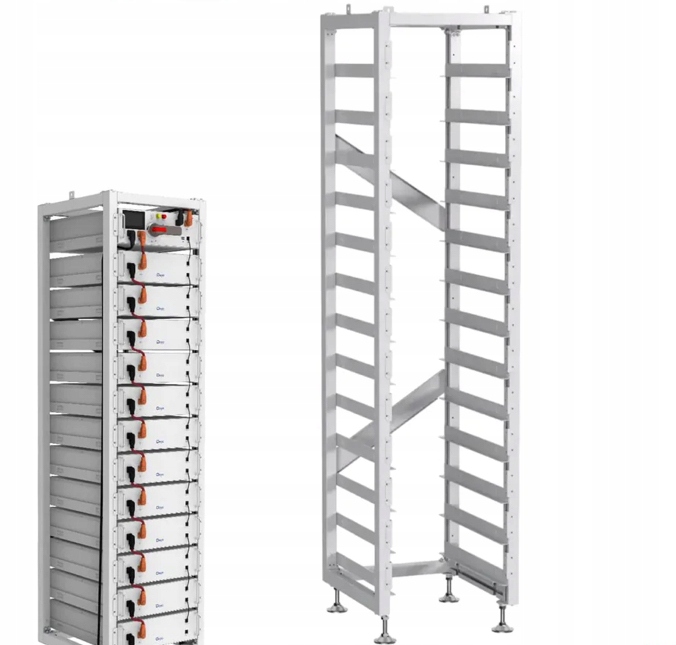 Szafa rack DEYE 3U-HRACK do BMS HVB750/100A-E, DEYE BOS-G 5.12 kWh HV ...