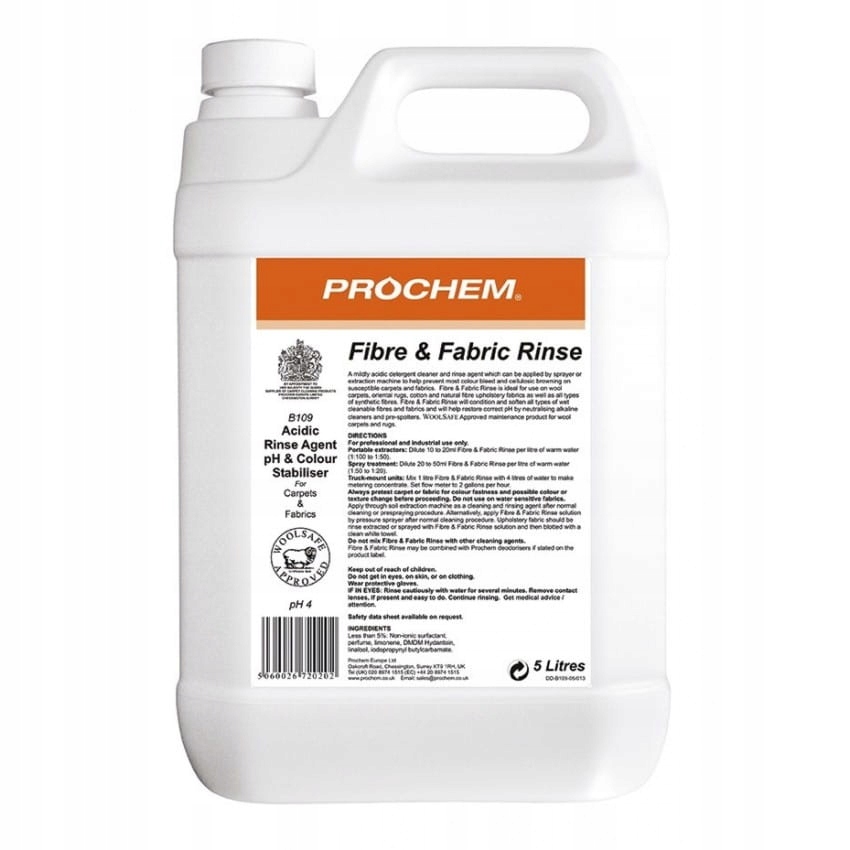 Prochem Fibre & Fabric Rinse 5L 10745044340 - Allegro.pl Prochem Fibre & Fabric Rinse 5L 10745044340 - Allegro.pl
