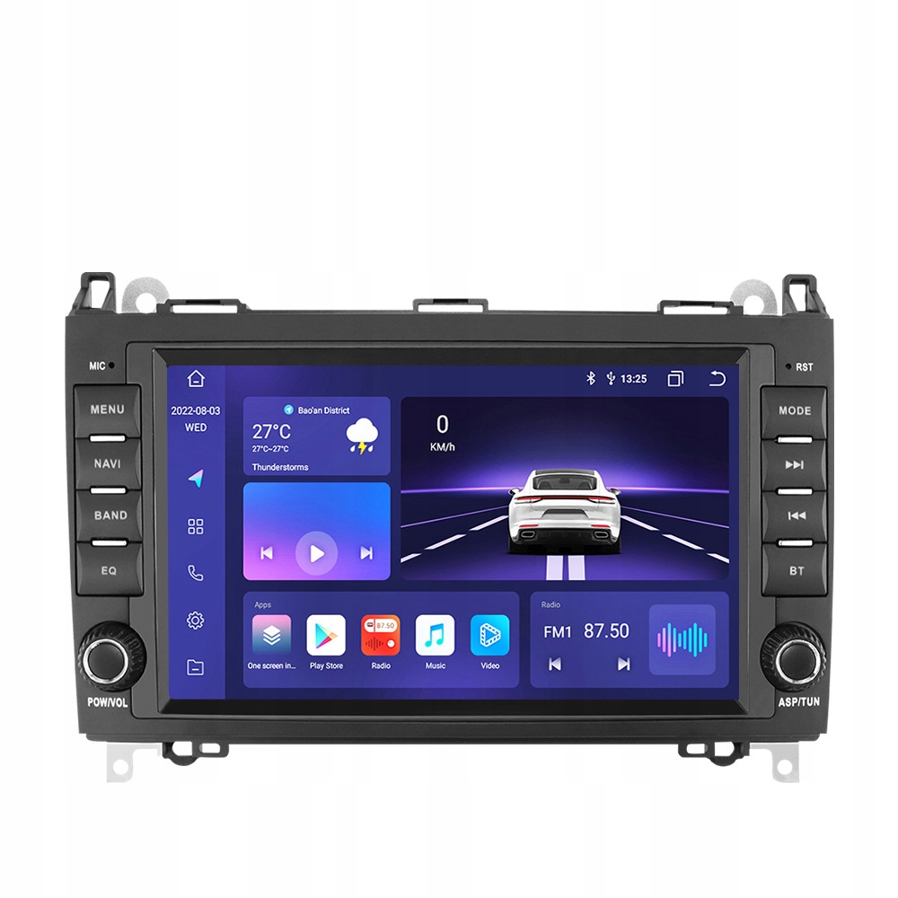 CarPlay Radio Android GPS WiFi Mercedes Viano Vito A B Sprinter VW Crafter • Cena, Opinie - Allegro