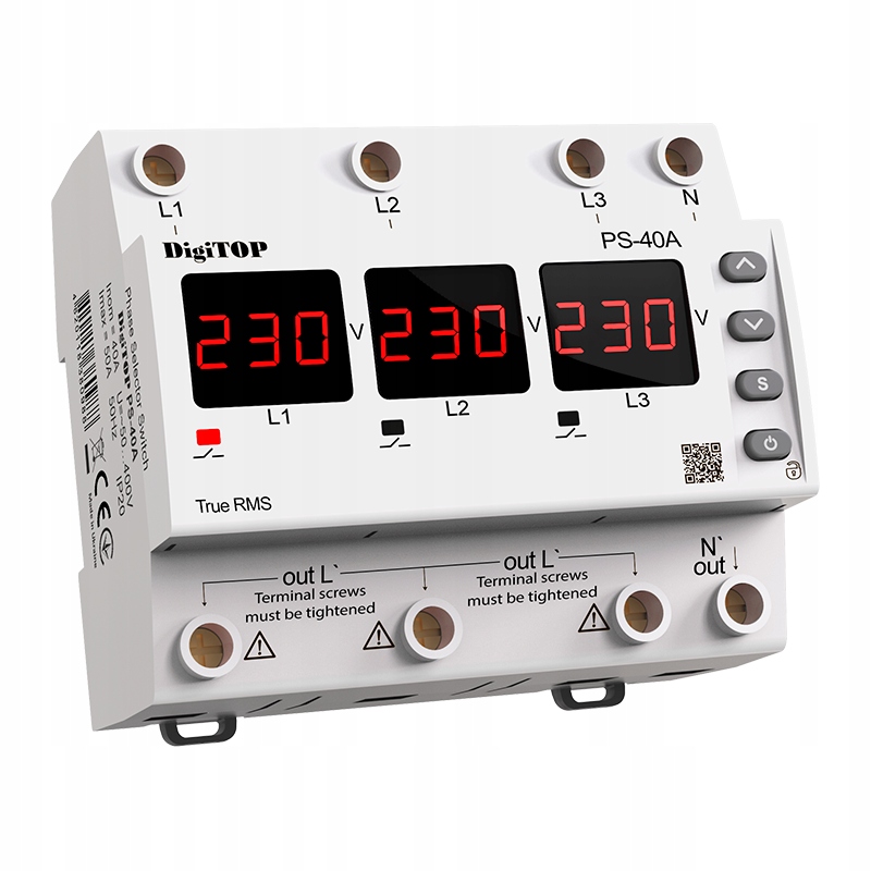 Fázový spínač PS-40A DigiTOP IP20 - Allegro