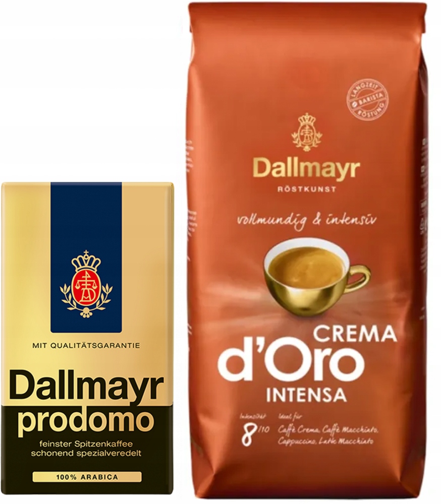 Kawa ziarnista Arabica Dallmayr Prodomo 500 g (4008167103219) • Cena ...