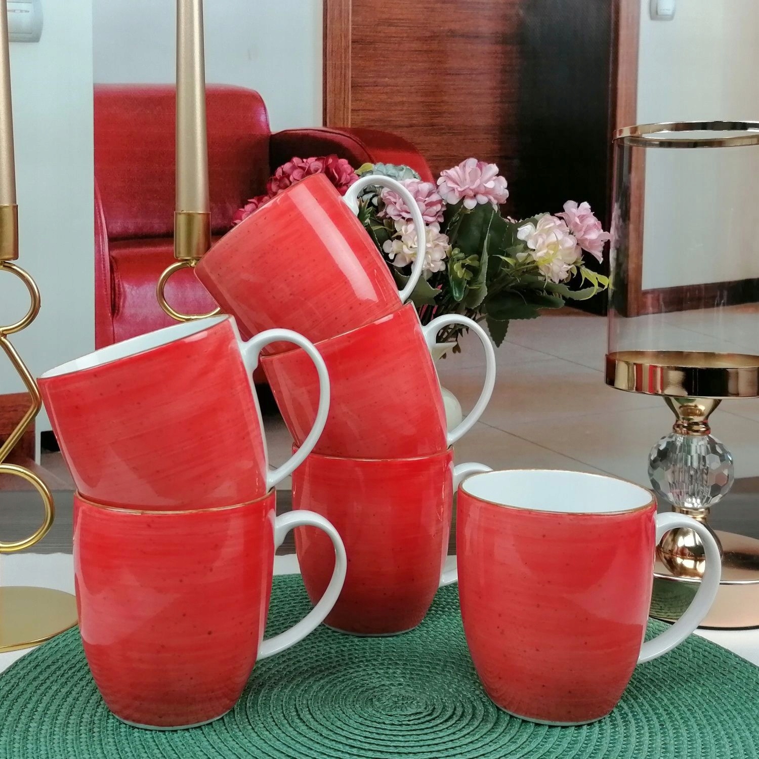 Lubiana Boss Czerwony - Zastawa stołowa - Największy wybór elementów ...