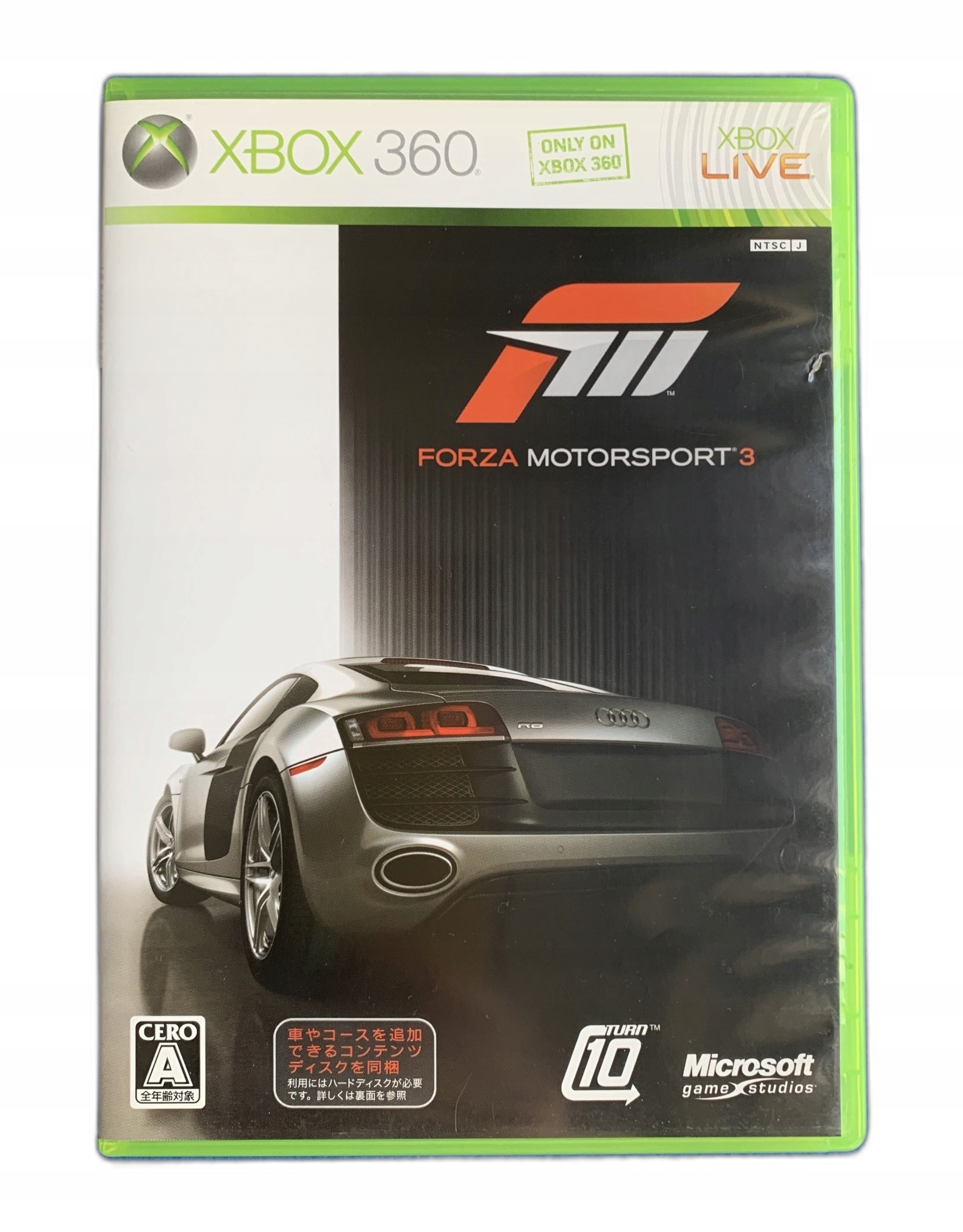 Forza Motorsport 3 Xbox 360 NTSC-J Xbox 360 pudełkowa - Stan: Używany ...