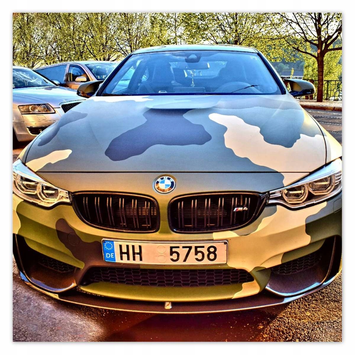 50x50 mm-es "Morowe BMW M4" Matricák, • Ár, Vélemények - Allegro