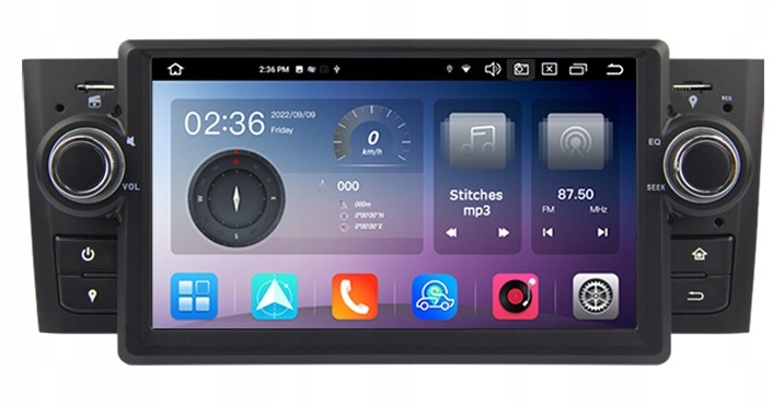 Fiat Linea Punto Android Radio FM "DAB+ Opcja" MP3 MP4 DVD GPS Nawi WiFi 4G - Sklep, Opinie ...