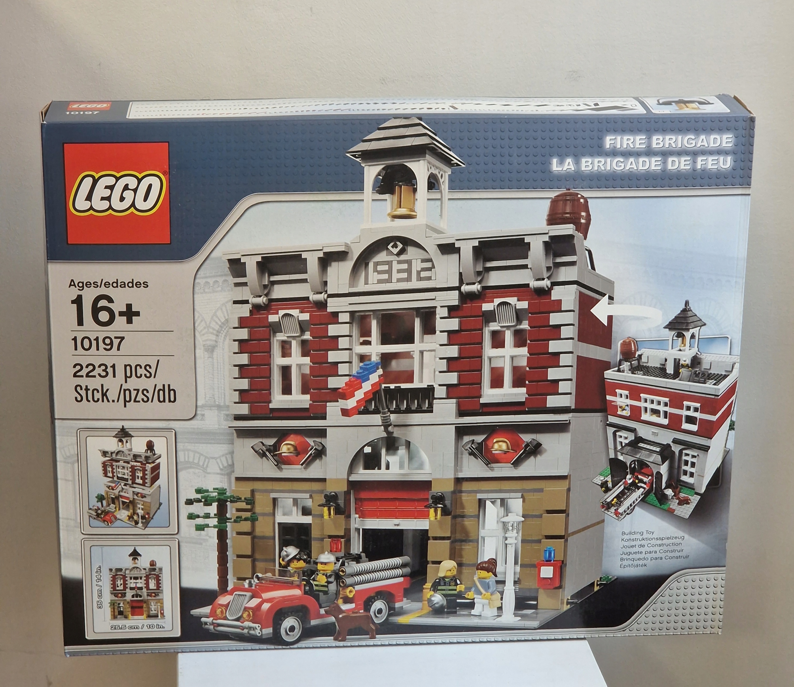 LEGO Creator Expert 10197 Fire Brigade (5702014101975) • Cena, Opinie ...