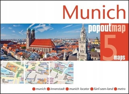 Monachium mapa / plan miasta PopOut Map Praca zbiorowa - 19.99PLN ...