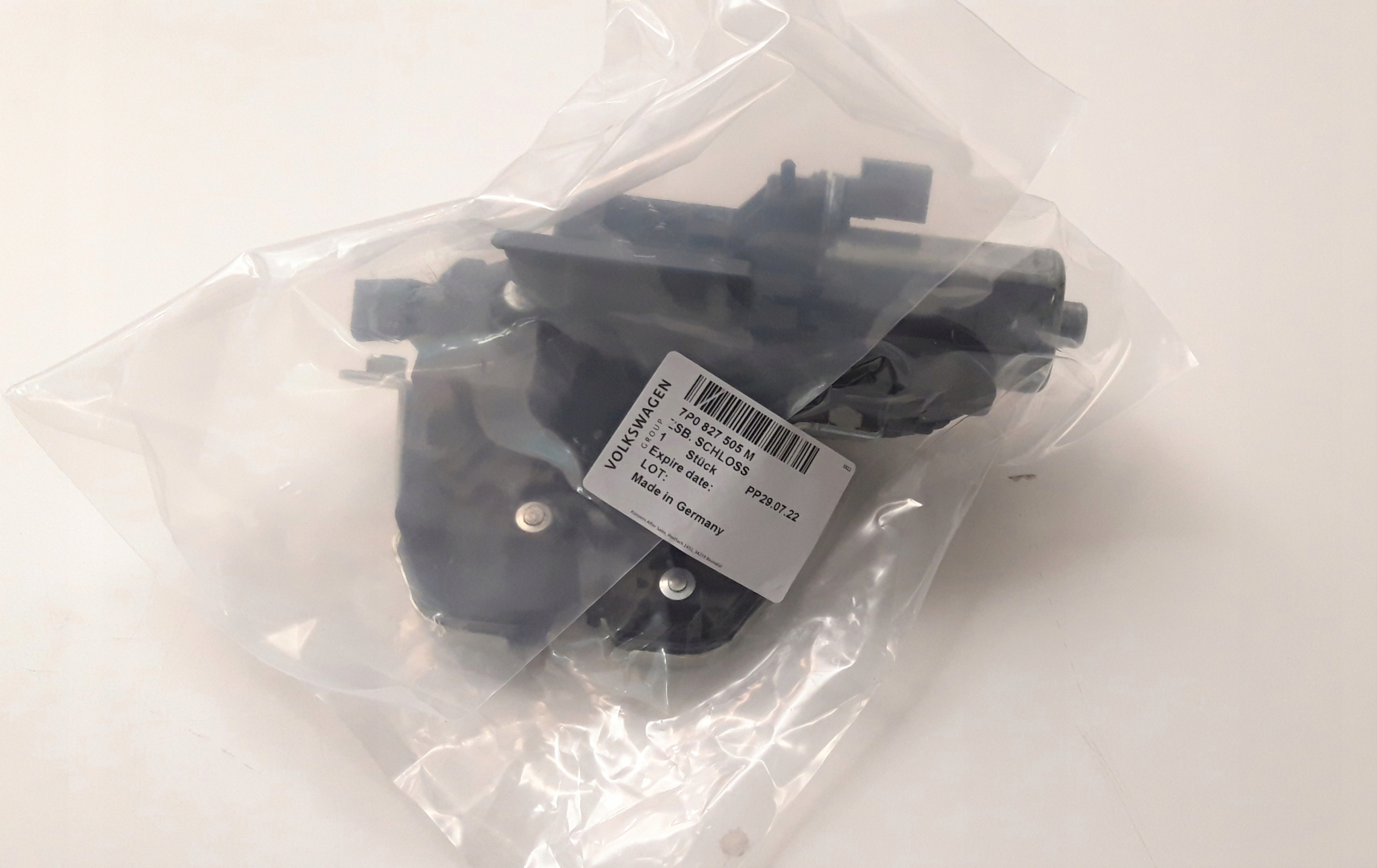 Zamek klapy 7P0827505M Alhambra Sharan • Cena, Opinie - Allegro