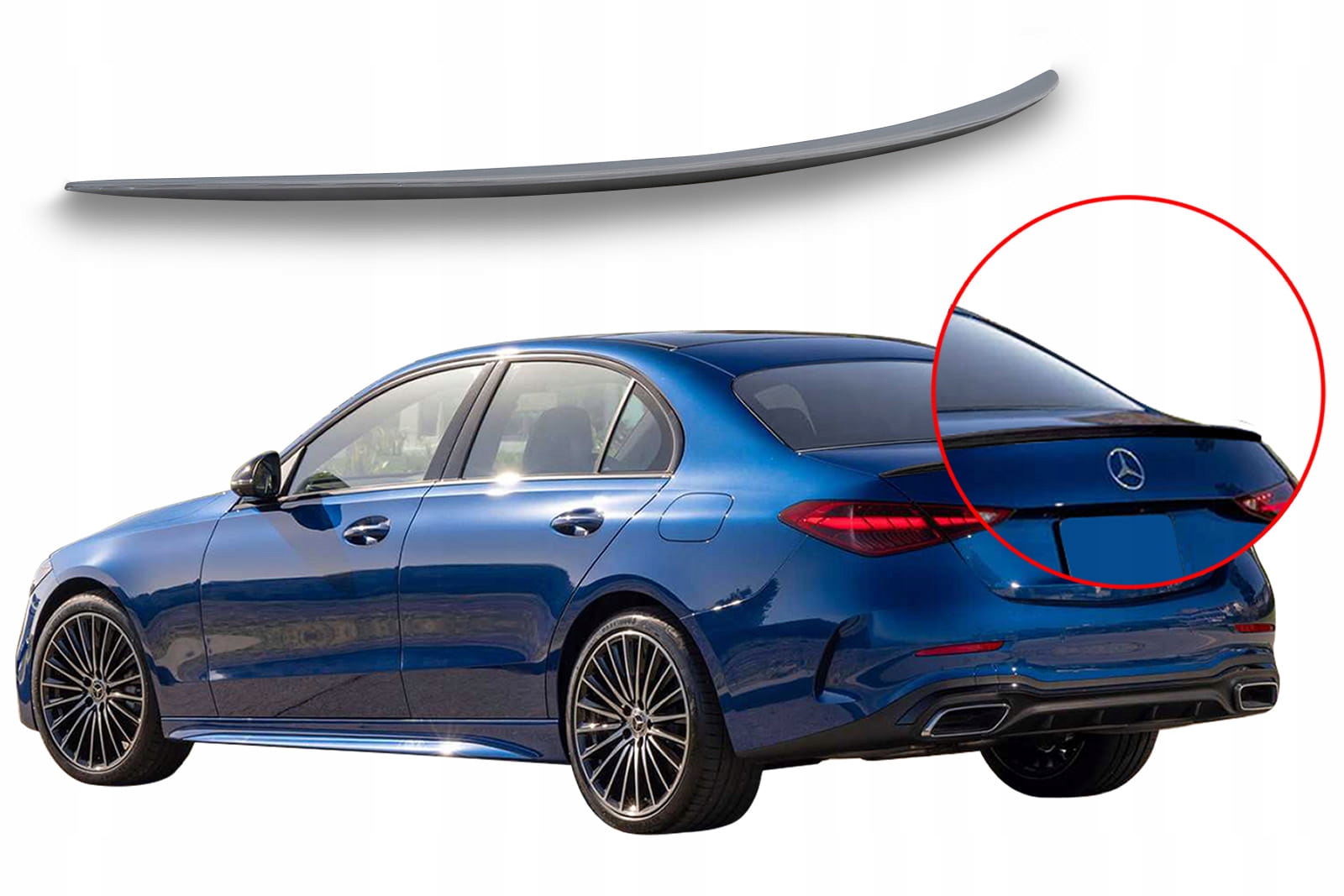 MERCEDES C-CLASS W206 2021+ SPOILER KLAPY TYLNEJ 5905226107425 za 168 ...