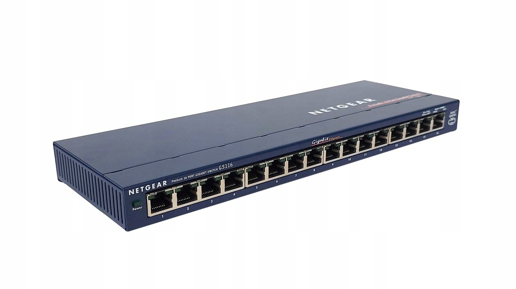 Netgear GS116 v2 ProSafe 16 Port Gigabit Switch b - porównaj ceny ...