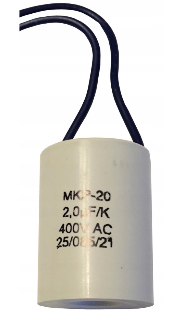 KONDENSATOR ROZRUCHOWY 2uF/400V - Sklep, Opinie, Cena w Allegro