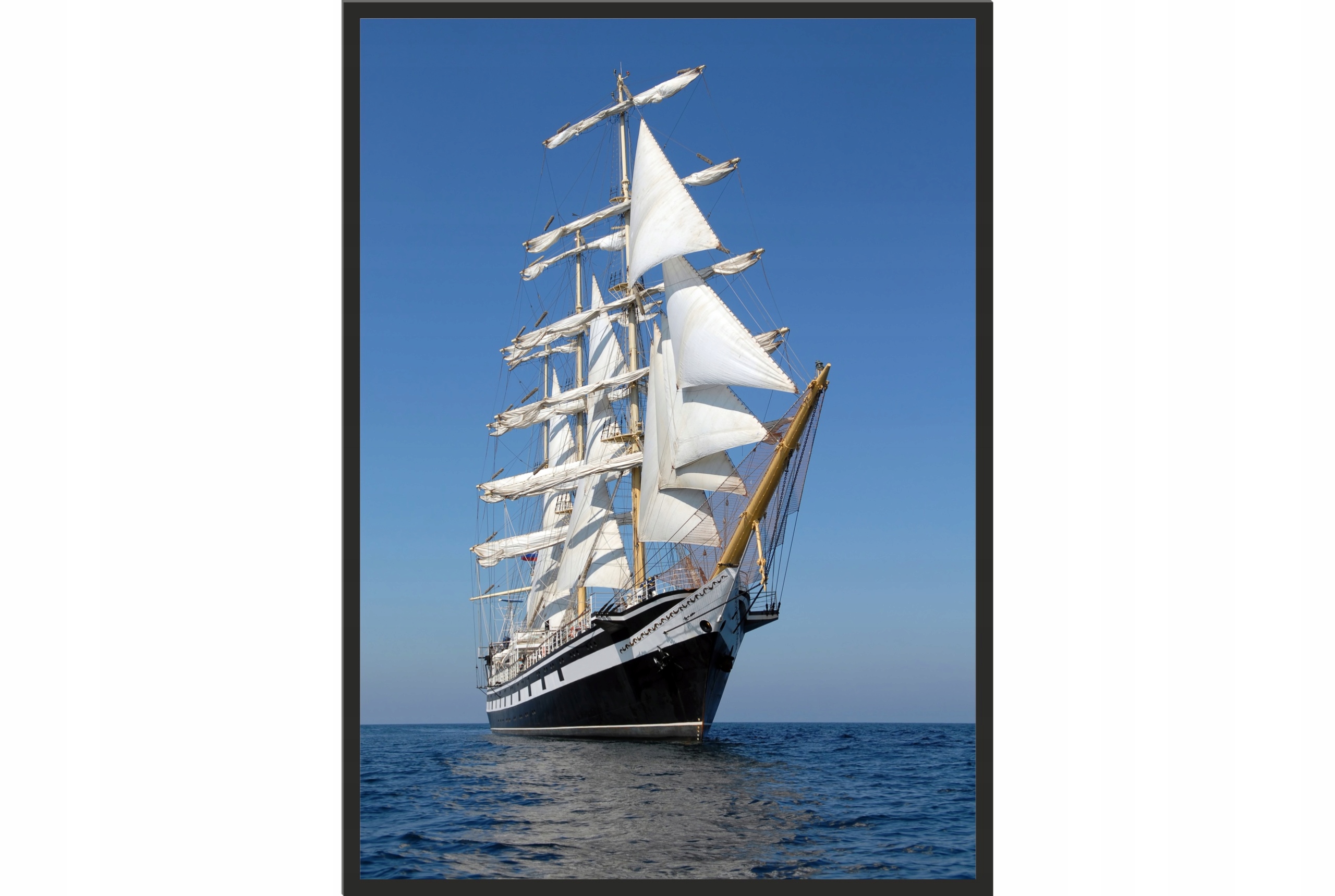 OBRAZ plakat 70x50 żaglowiec statek morze ocean • Cena, Opinie • Obrazy ...