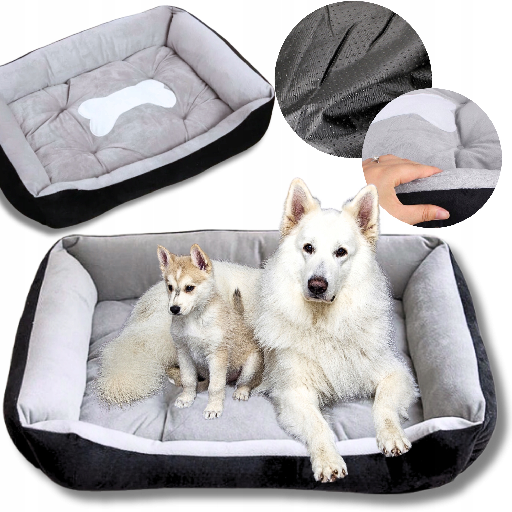 pelíšek PRO PSA KOČKU POTAH MĚKKÝ POLŠTÁŘ 120x100 CM VODĚODOLNÉ za 439 ...