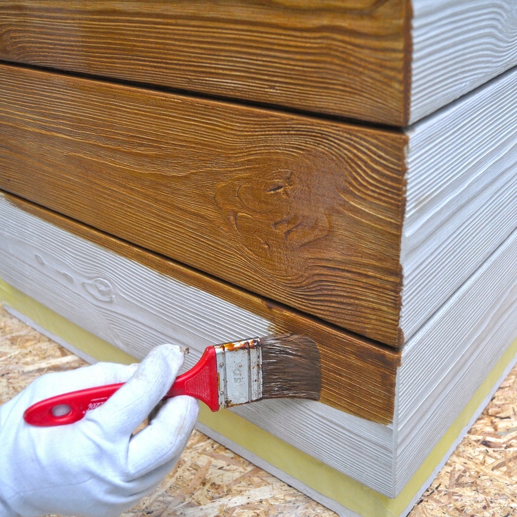 Matryca do imitacji deski elewacyjnej forma wzor (matryca elewacyjna ...