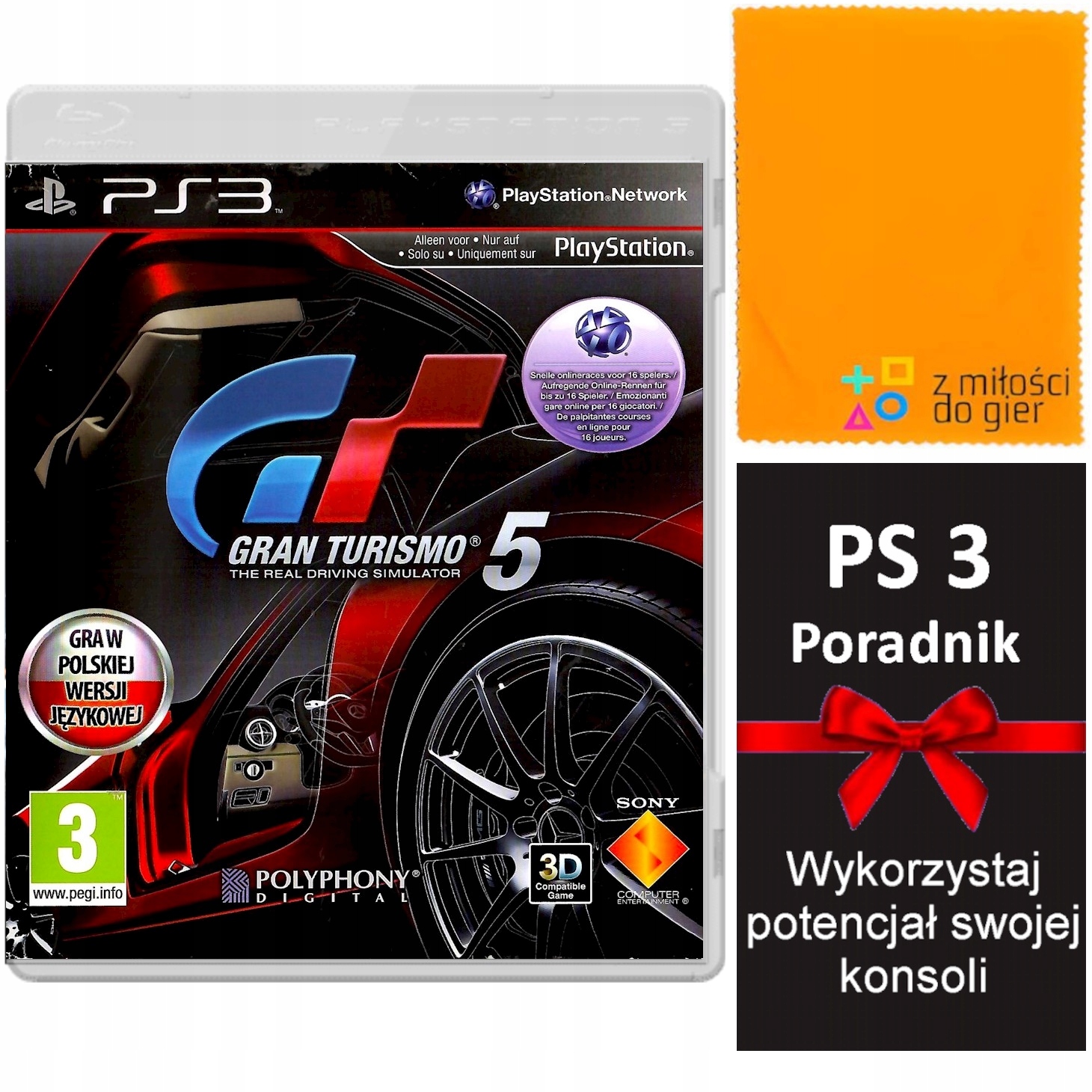 gra na PS3 GRAN TURISMO 5 Po Polsku PL same NAJSZYBSZE SUPERAUTA - Stan: Używany - Sklepy ...