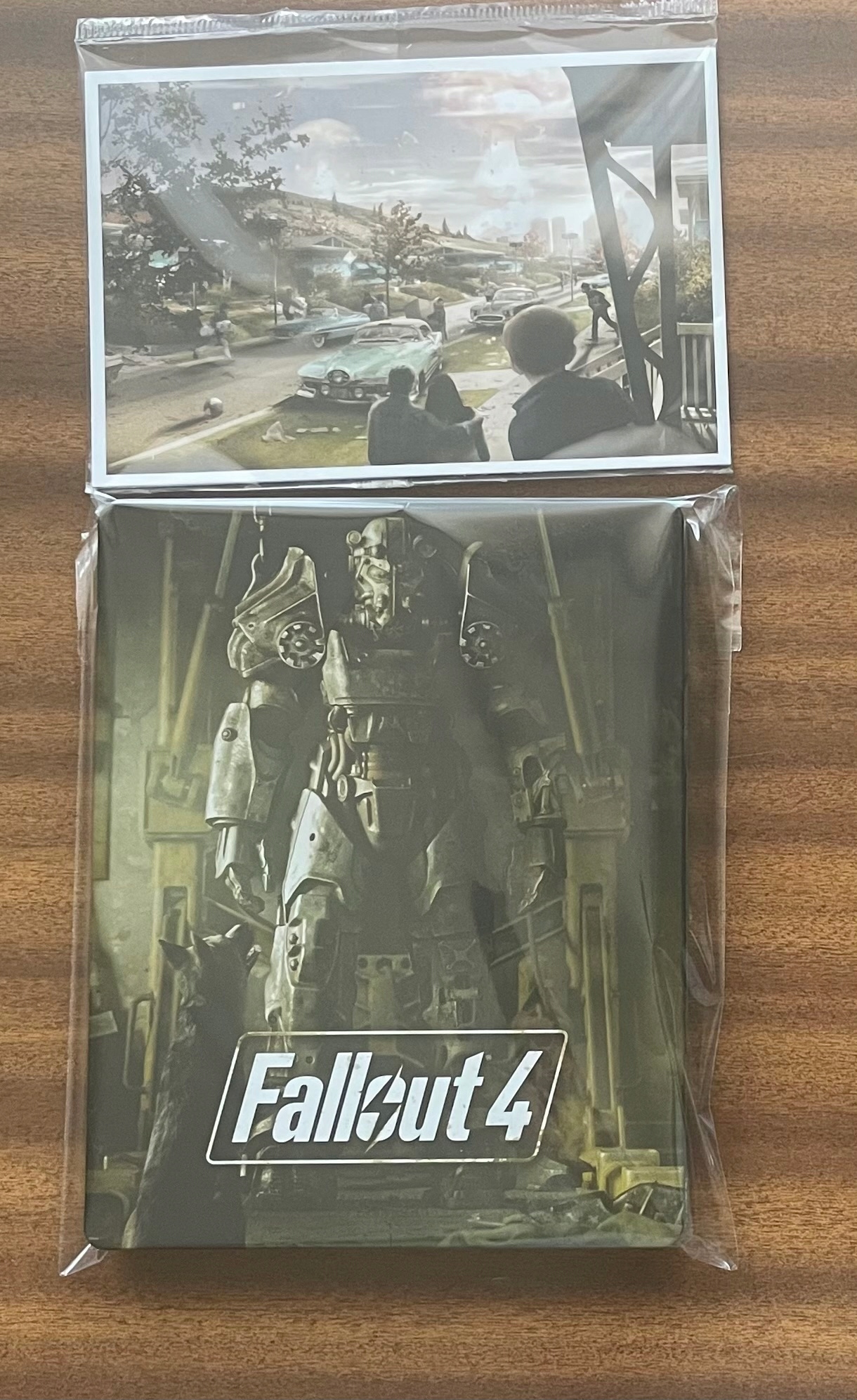FALLOUT 4 SBĚRATELSKÝ STEELBOOK NOVÝ ve FÓLII PS5 PS4 XBOX PC + KARTY ...