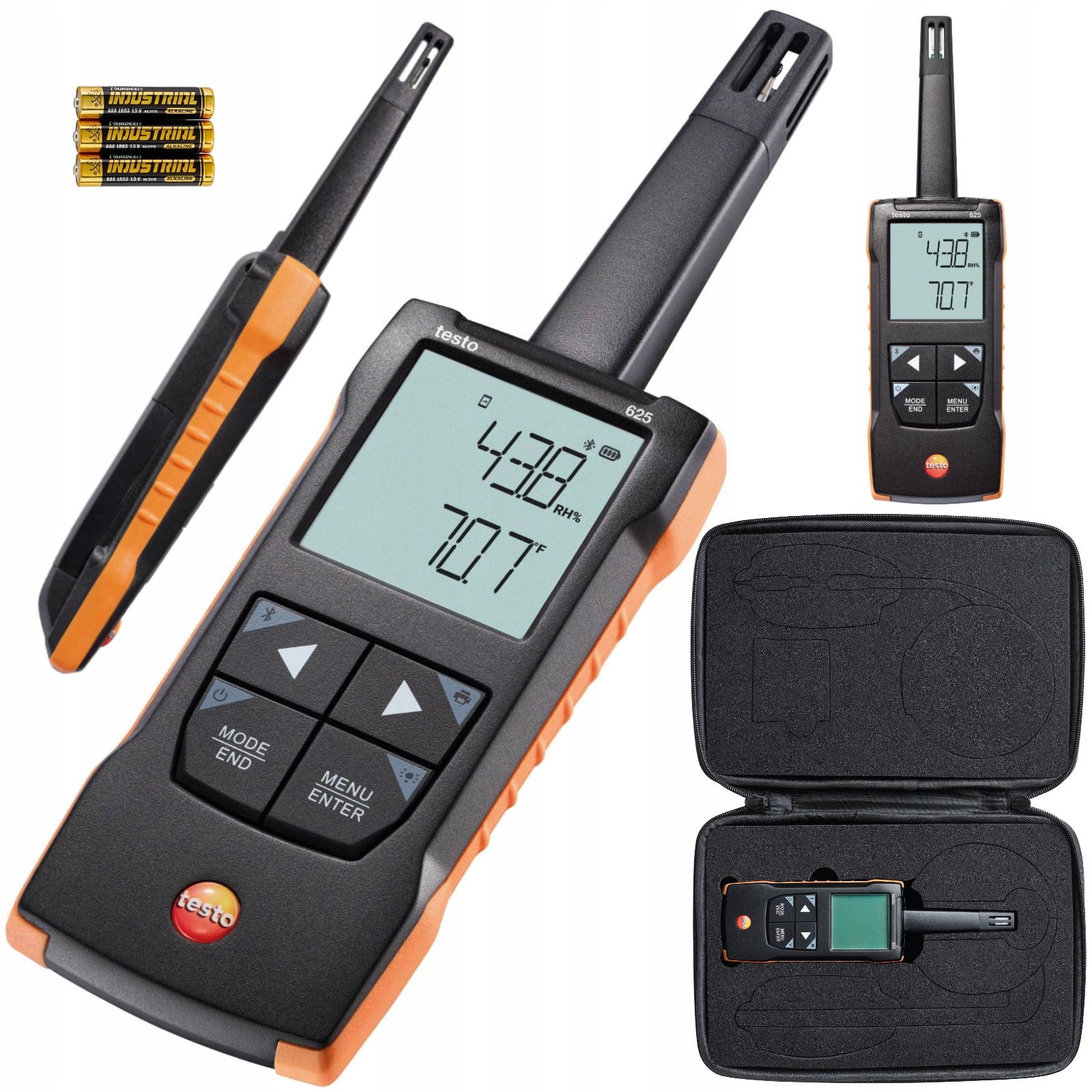 Cyfrowy Termohigrometr Wilgotnościomierz TESTO 625 (0563 1625) • Cena ...