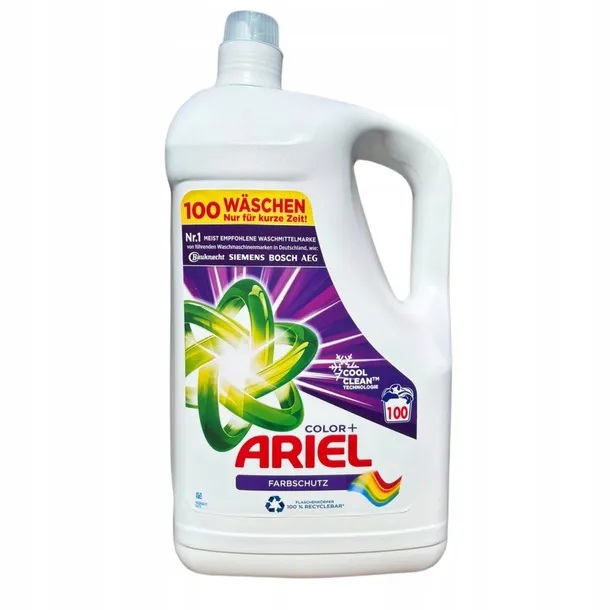 ARIEL GEL NA PRANÍ BAREV 100 PRANÍ 5 L za 355.00CZK - Allegro