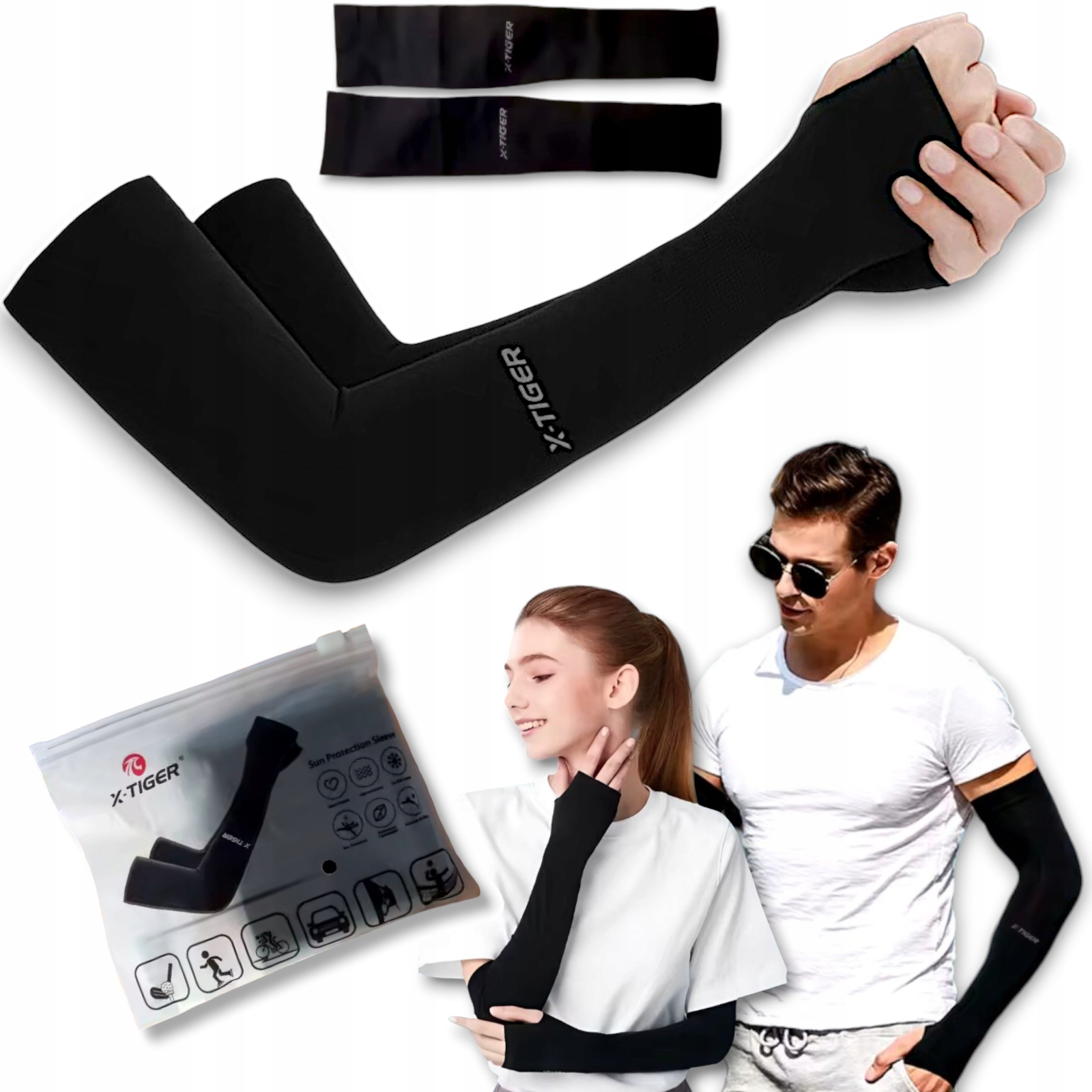 Kerékpáros ujjak X-Tiger univerzális fekete, (9300605094697) • Ár ...