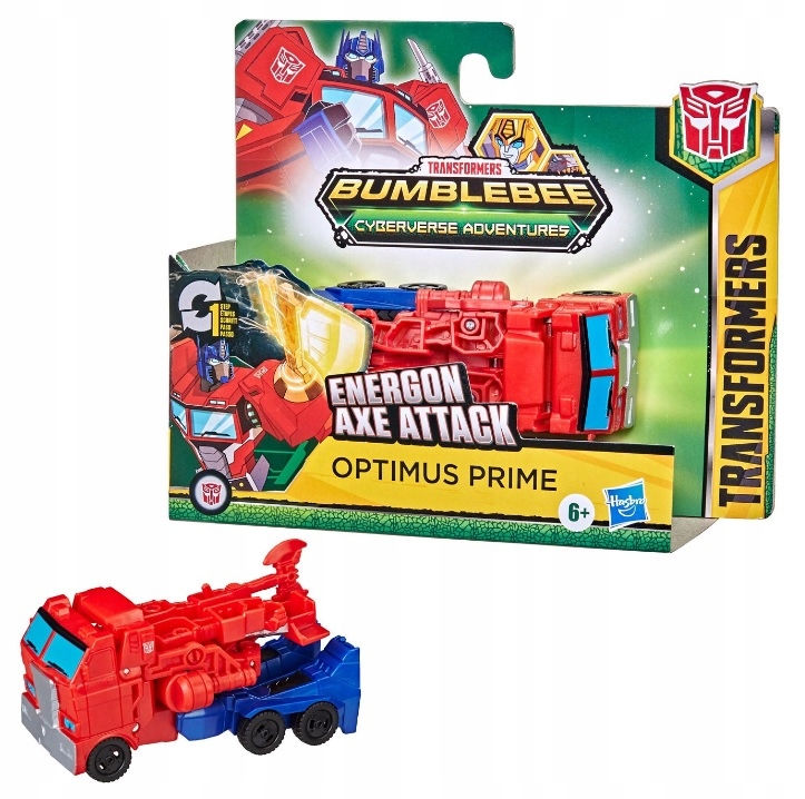 Transformers Hasbro Optimus Prime Cyberverse Robot • Cena, Opinie - Allegro