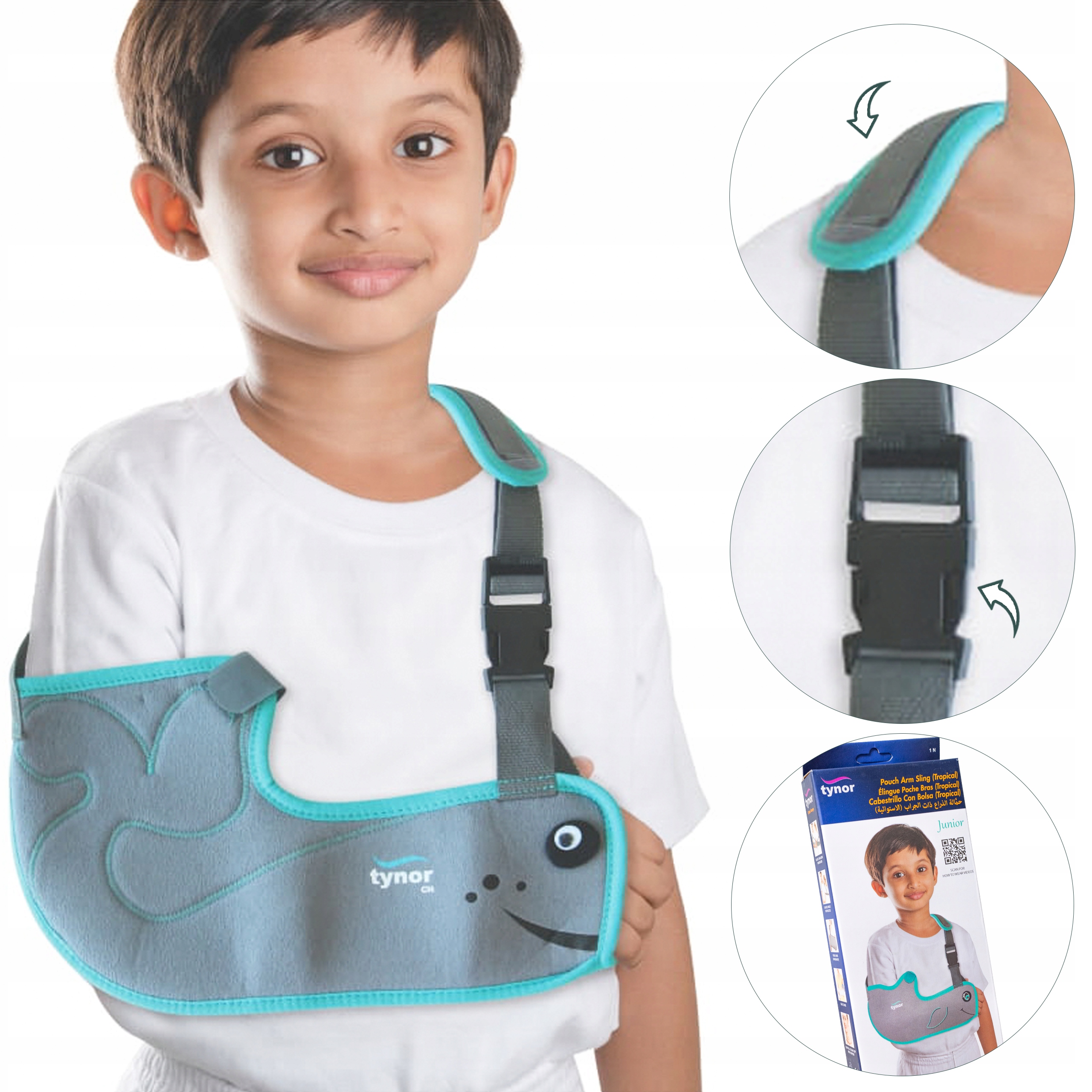 DĚTSKÝ TEMBLAK NA RUKU, sádra za 287.00CZK - Allegro