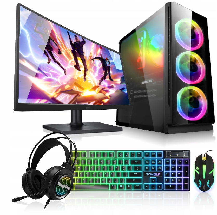Komputer Gamingowy Zestaw - Niska cena na Allegro.pl