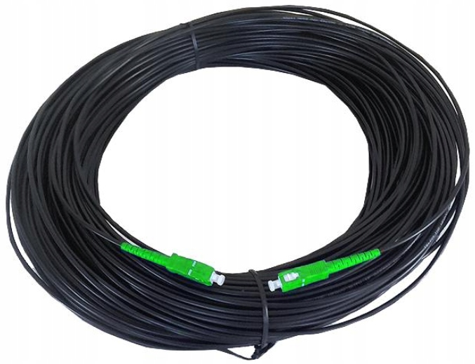 Patchcord Światłowodowy Zewnętrzny FO SM SC/APC Simplex 9/125 DROP 40m - Sklep, Opinie, Cena w ...