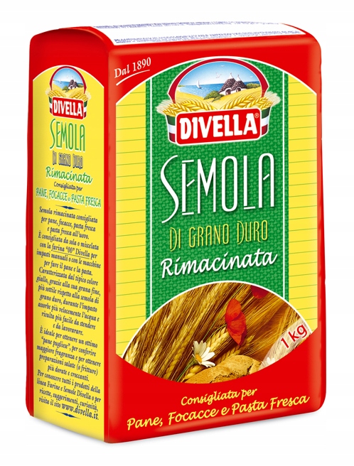 Semolina Divella Rimacinata 1000 g - porównaj ceny - Allegro.pl