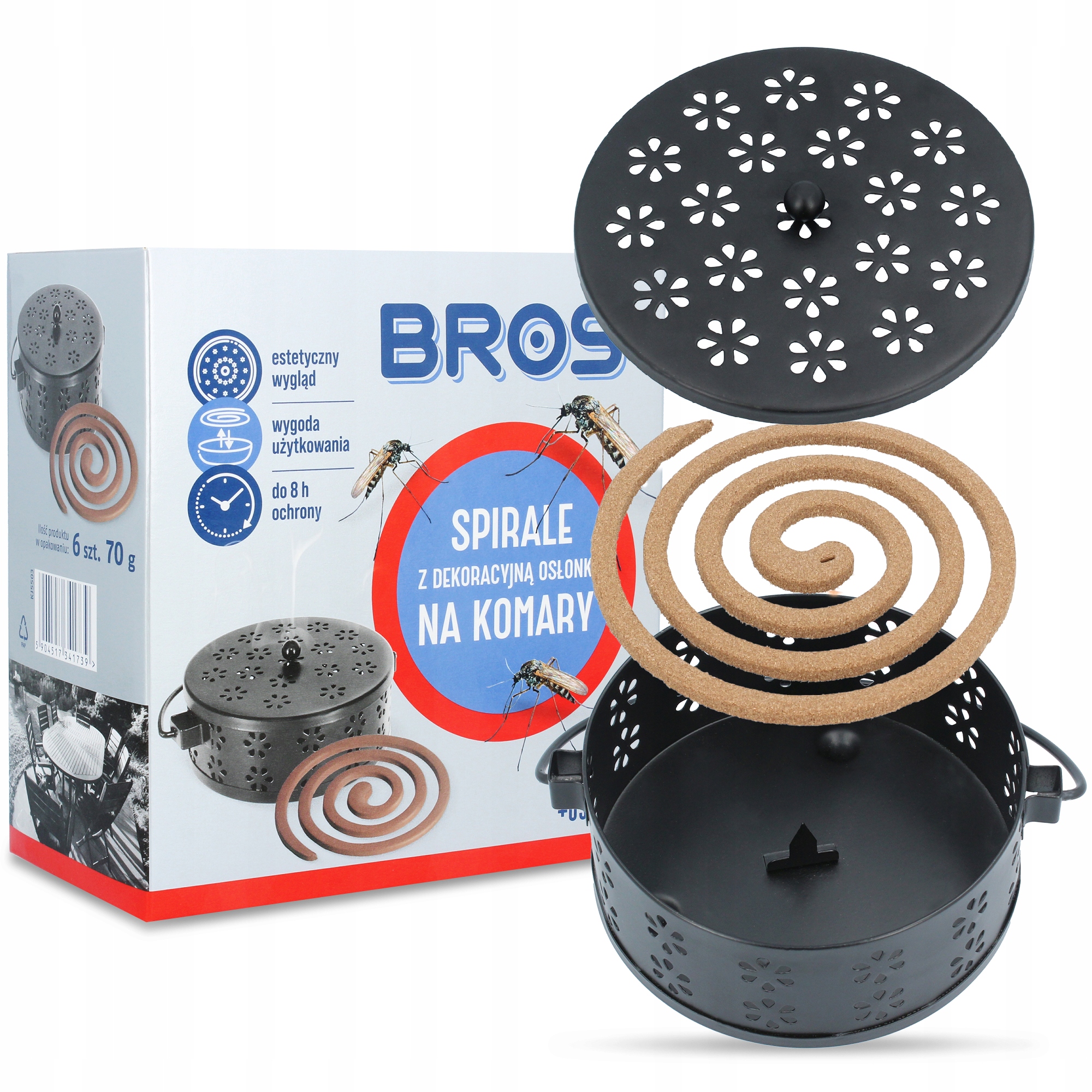 6x SPIRALA KOMARY OWADY INSEKTY Taras Środek Preparat ODSTRASZACZ + OSŁONKA (1980) • Cena ...