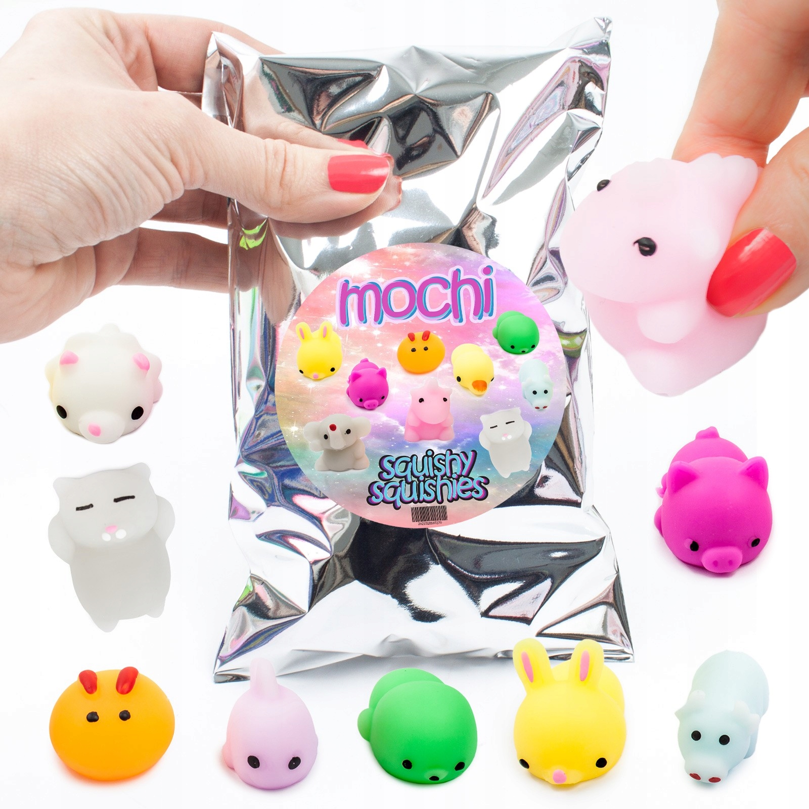 Sada hračiek prekvapenia SquishySquishies Mochi 9 ks - Allegro