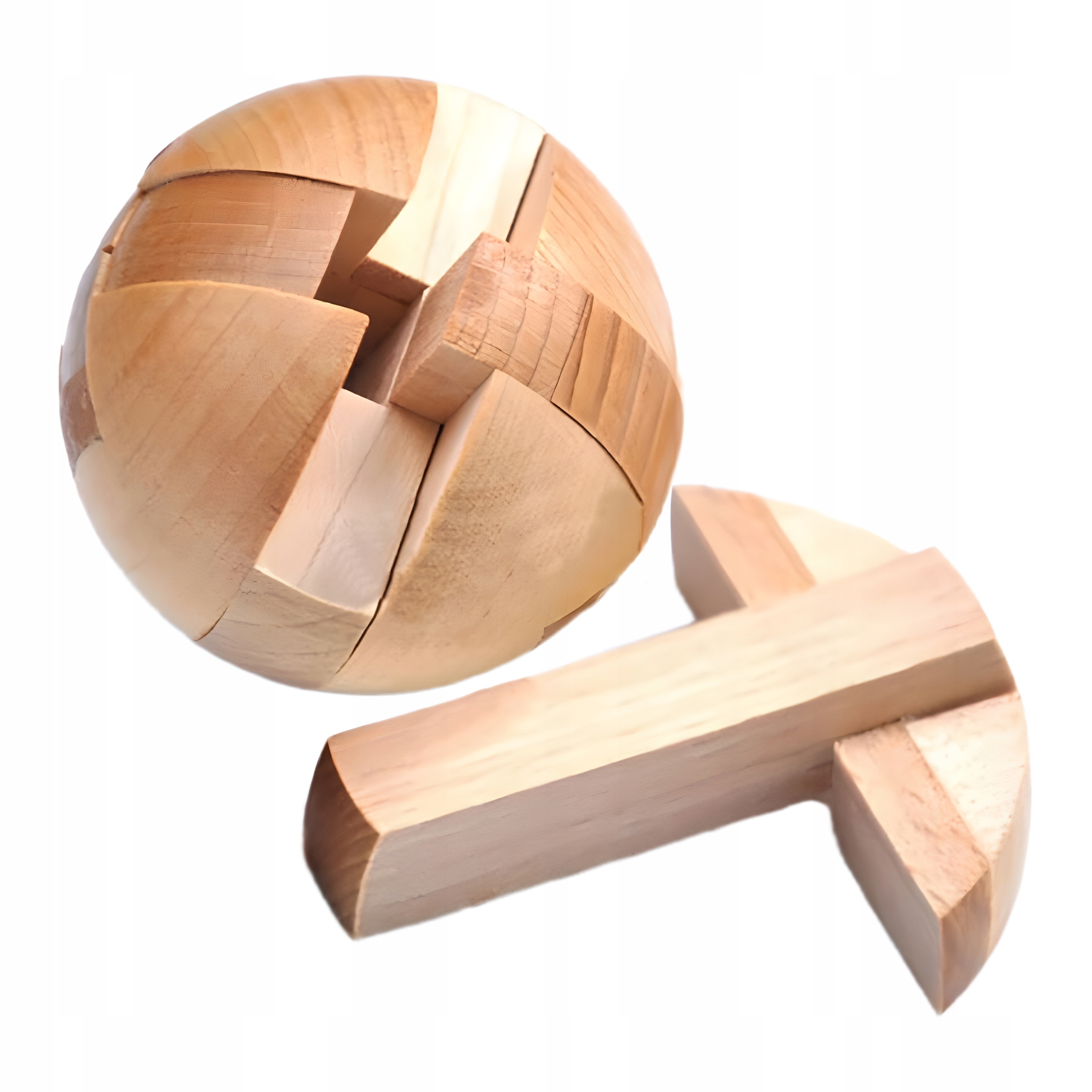 Kula Drewniana Łamigłówka - Niska cena na Allegro