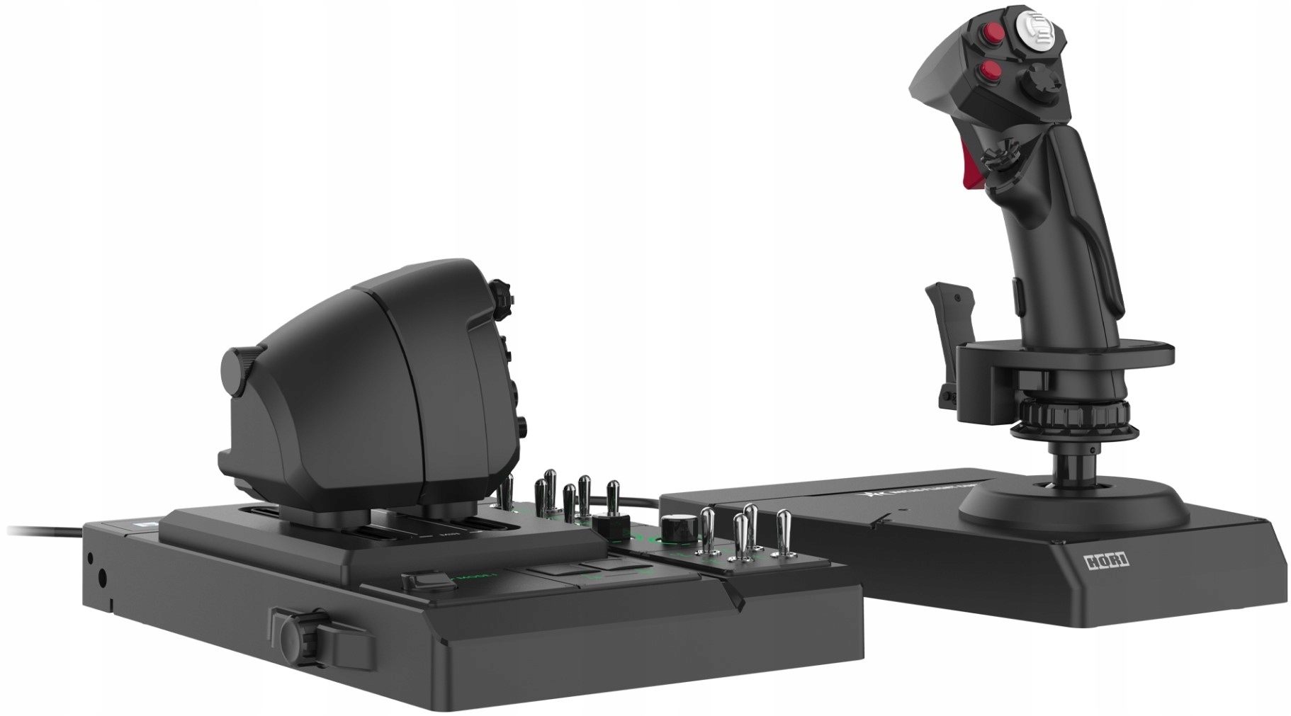 HORI PC Kontroler Hotas Flight Control System z mocowaniem Joystick ...