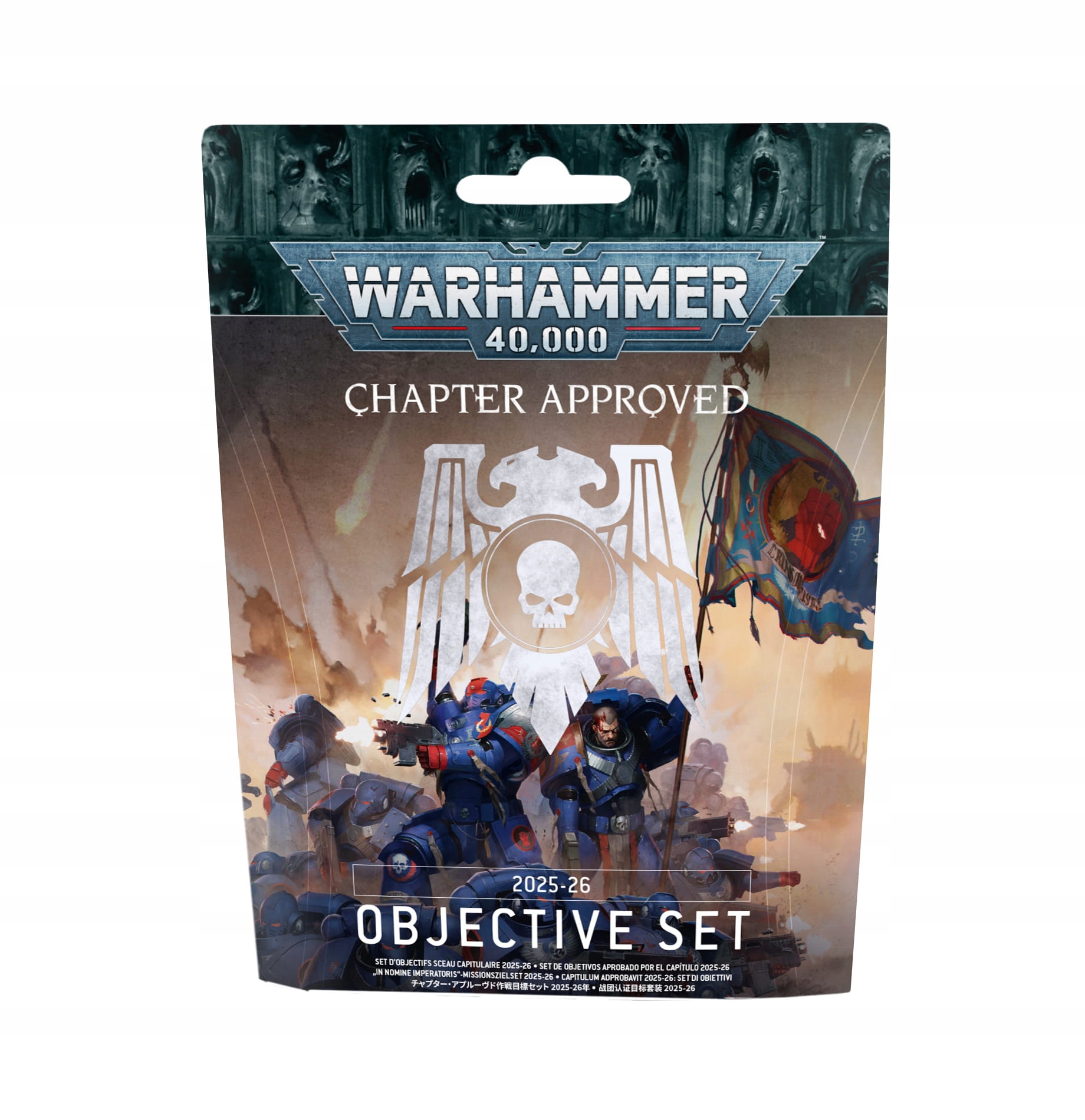WARHAMMER 40K - CHAPTER APPROVED: OBJECTIVES SET 2025-26 ENGLISH • Cena ...