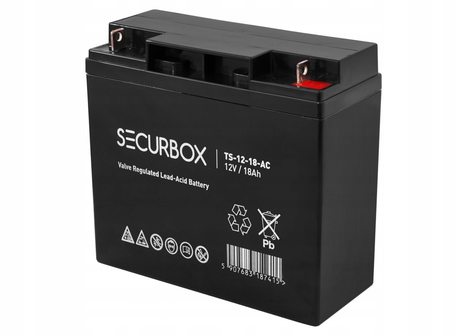 Akumulator AGM Securbox 12V 18Ah TS-12-18-AC - Sklep, Opinie, Cena w Allegro