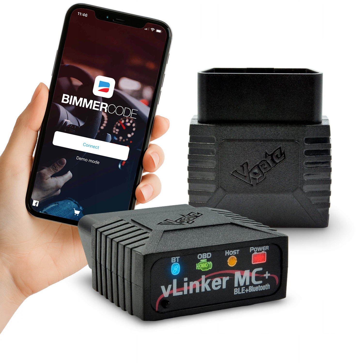 Interfejs diagnostyczny Vgate vLinker MC+ BT4.0 Bimmercode FORScan MotoScan 4016538678198 za 274 ...