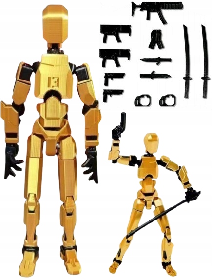 MINI FIGURKA Kolekcjonerska ROBOT RUCHOME LEGENDY +Gratisy 16794021781 ...