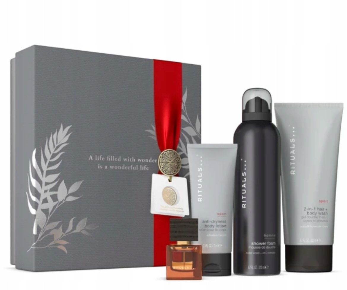 Rituals Homme zestaw kosmetyków męski 2024 perfumy pianka 17020565003 ...