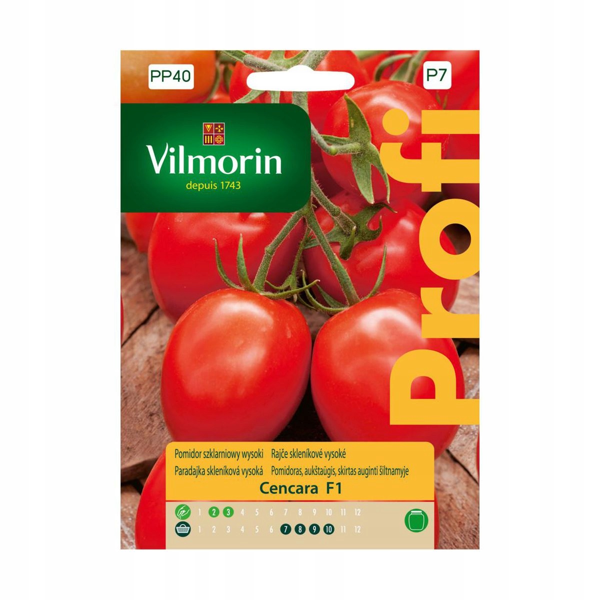 Nasiona pomidorów Vilmorin Cencara F1 PP40 0,20 g (5907617323070) • Cena, Opinie • Warzywa ...