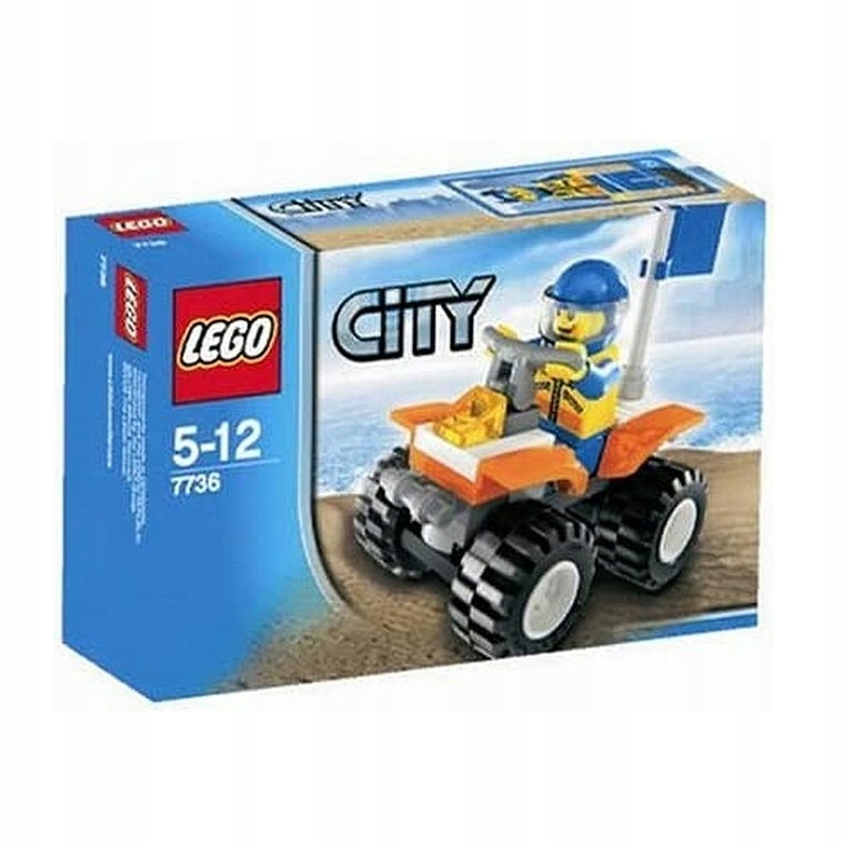 7736 Lego City Quad straży przybrzeżnej MISB 2008 (5702014517219 ...