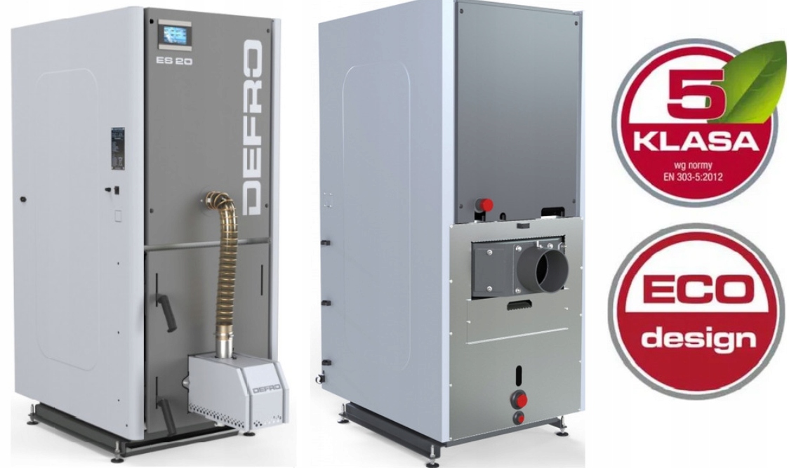 KOCIOŁ DEFRO EKO SLIM 15KW ECODESIGN 5 KLASA 12261108443 - Allegro.pl