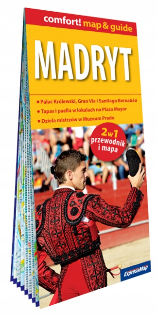 Mapa- Madryt Plan Miasta - Niska cena na Allegro