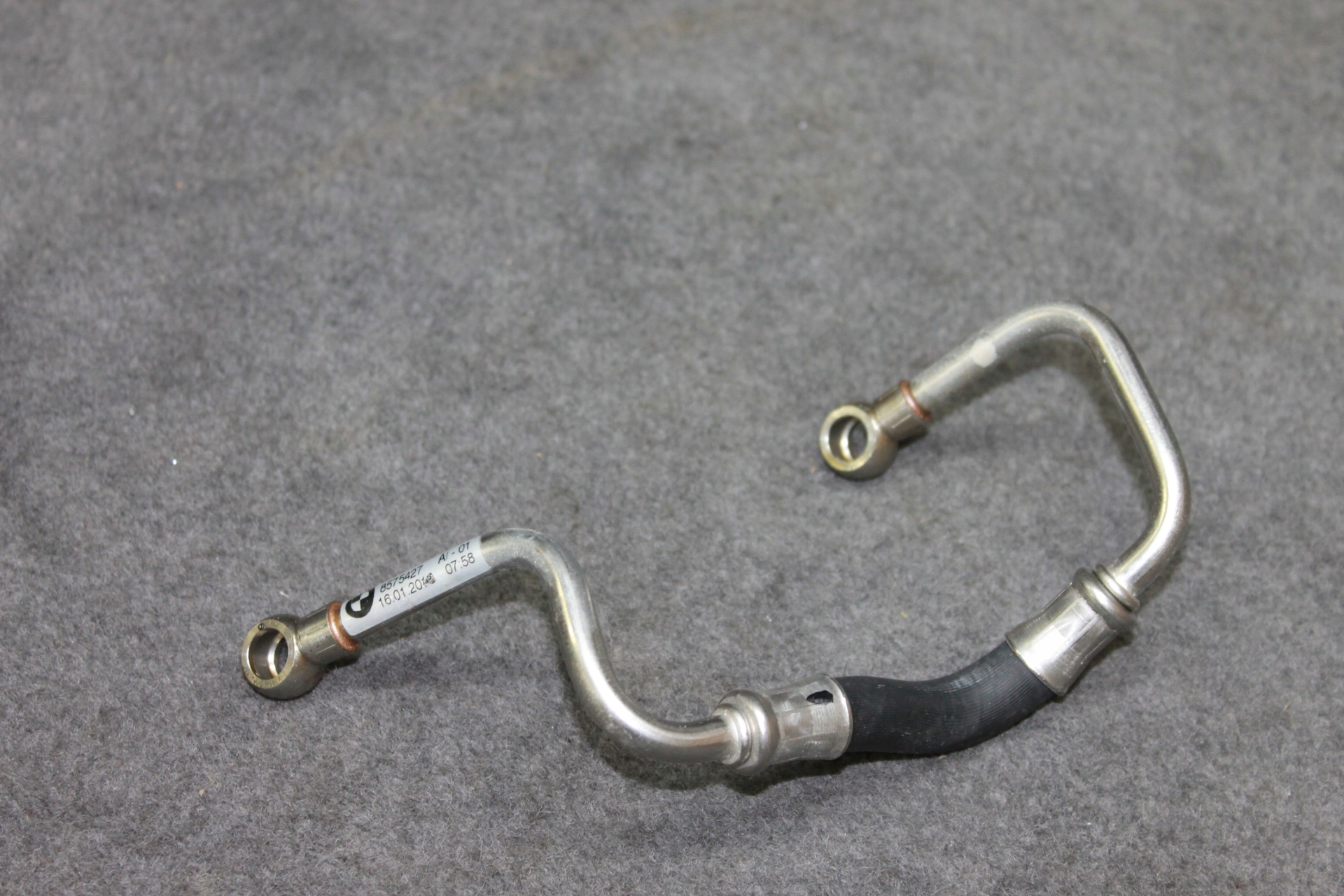 BMW G30 G11 G05 M50D B57S PRZEWÓD WODY TURBINY 8575427 11428575427 za ...